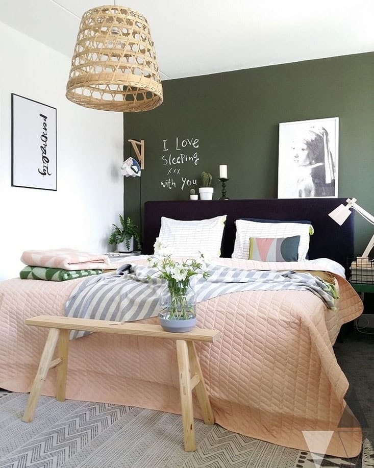 Chambre verte : Inspirations, idées et conseils | Ctendance.fr