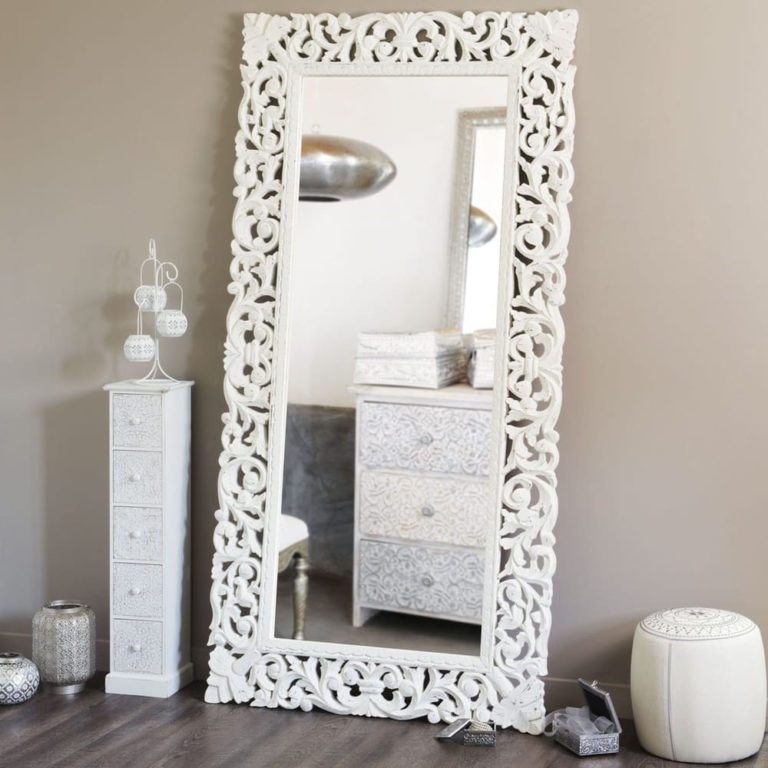 Miroir Blanc Maison Du Monde
