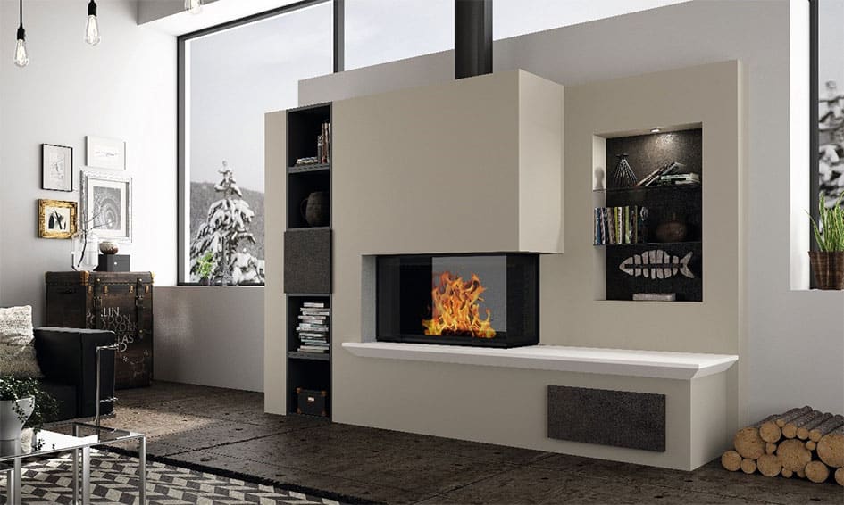 Cheminée de salon : 50 idées en images pour trouver l'inspiration