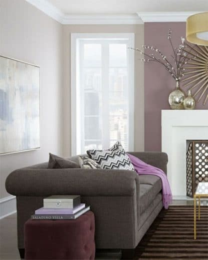 Couleur parme en déco : les meilleures associations de couleurs
