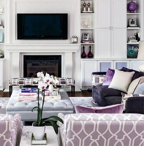 Couleur parme en déco : les meilleures associations de couleurs