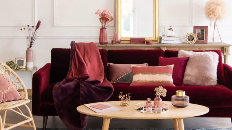 Couleur bordeaux en déco : les meilleures associations de couleur
