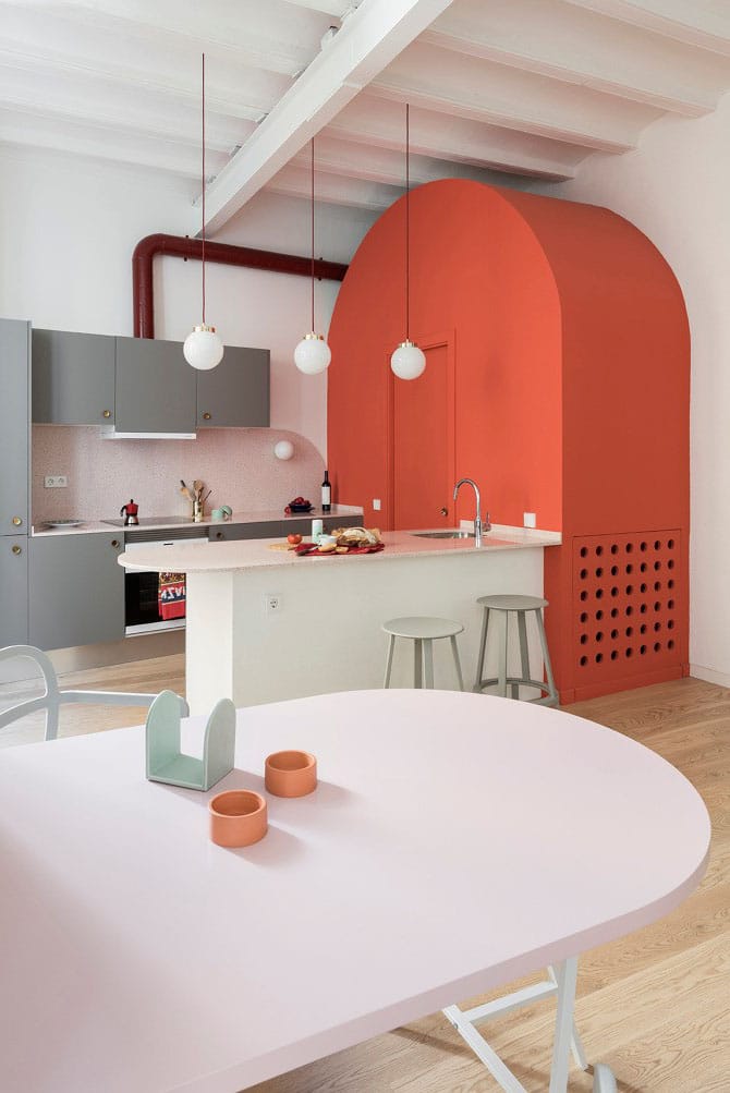 Couleur corail en déco : les 50 meilleures associations de couleurs