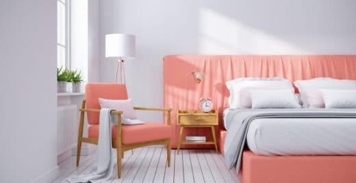 Couleur corail en déco : les 50 meilleures associations de couleurs
