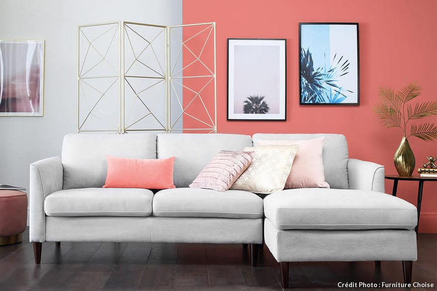 Couleur corail en déco : les 50 meilleures associations de couleurs