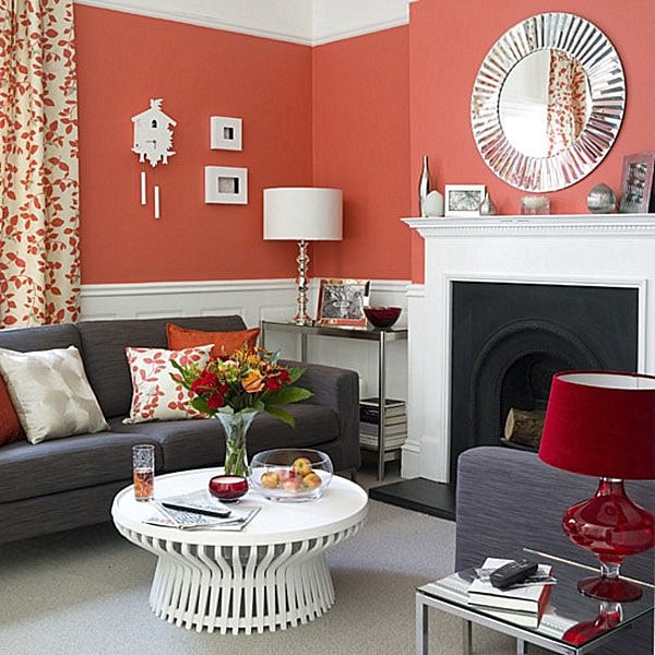 Couleur corail en déco : les 50 meilleures associations de couleurs