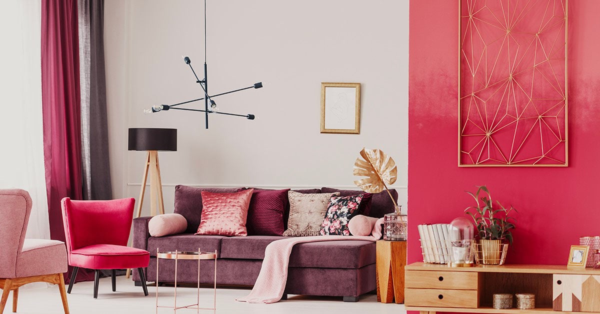 Couleur fuchsia en déco : avec quelles couleurs l'associer