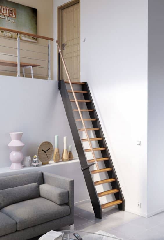 Echelle Bois Mezzanine