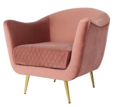 Fauteuil rose poudré : les plus beaux modèles sélectionnés pour vous