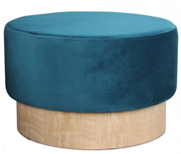 Pouf bleu canard : les plus beaux modèles pour votre déco intérieure