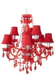 Lustre moderne rouge : Sélection des plus beaux modèles pour votre déco