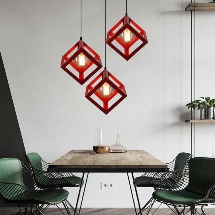 Lustre moderne rouge : Sélection des plus beaux modèles pour votre déco