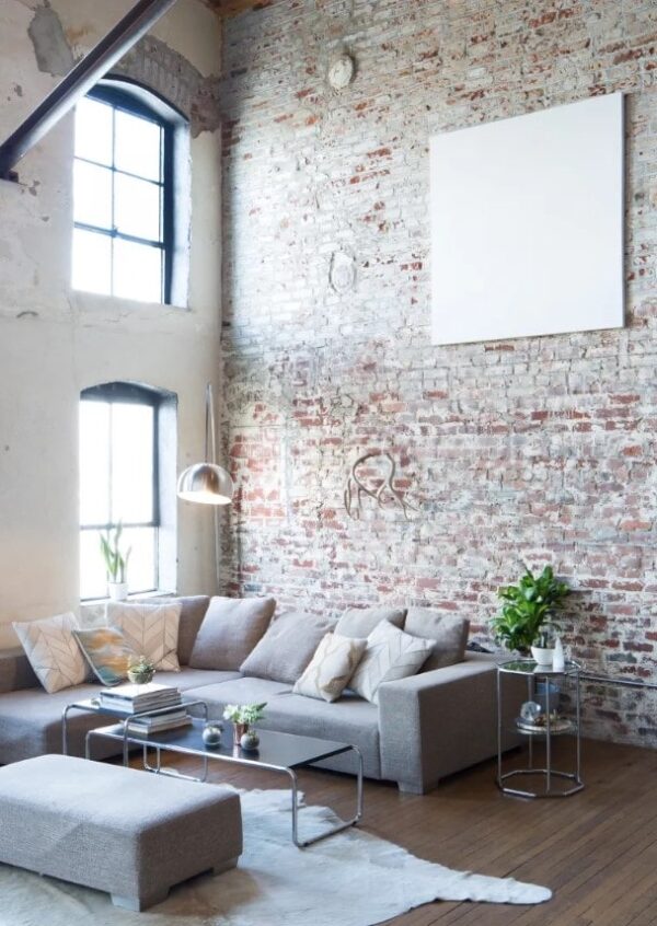 Mur en briques : les meilleures associations de couleurs en déco