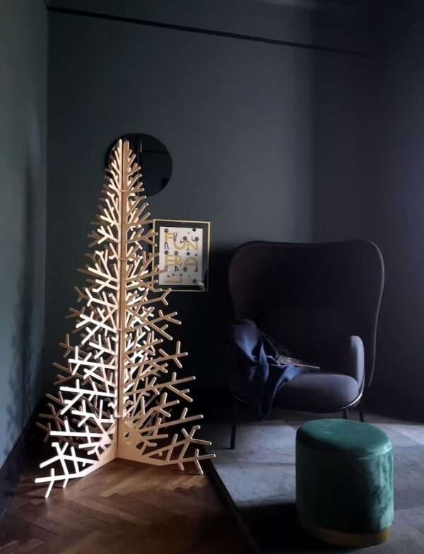 Sapin de Noël en bois design : 13 modèles sélectionnés - Ctendance