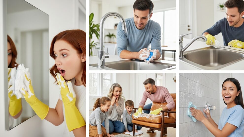 La mousse à raser se révèle être un allié ménage : 5 astuces étonnantes ...