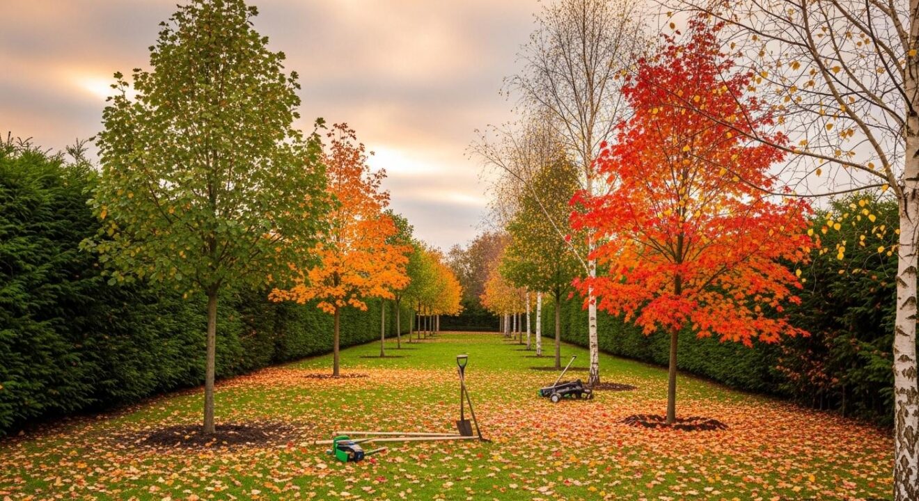 Les arbres à planter à l'automne : les espèces à privilégier