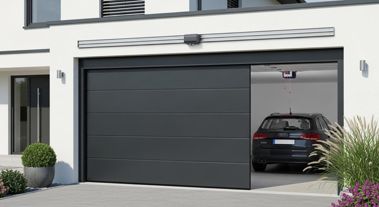 Pourquoi choisir la porte de garage sectionnelle motorisée pour votre ...